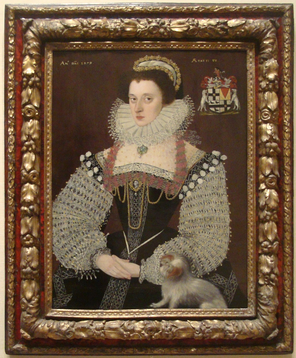 John Bettes the younger Baroness Chandos of Sudeley 1579 sm | The Frame ...