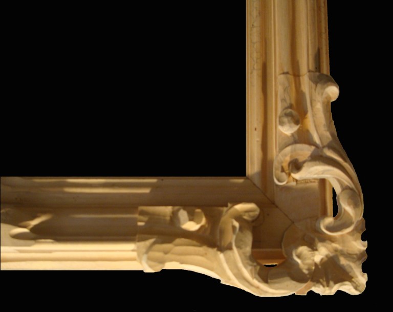 Carving & gilding a British Rococo frame | The Frame Blog