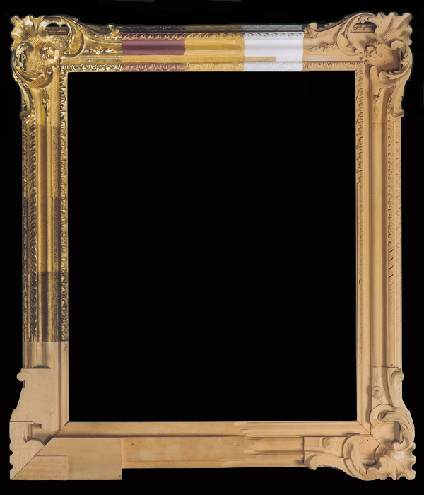 Carving & gilding a British Rococo frame | The Frame Blog