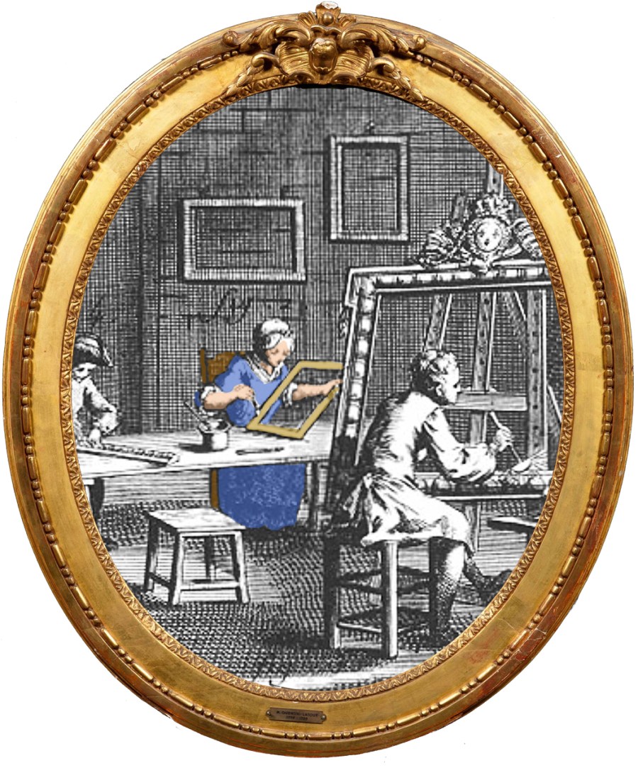 Women in picture framing | The Frame Blog