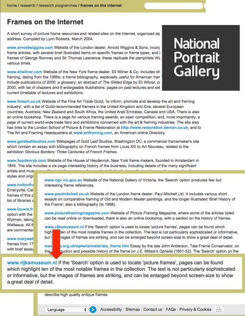 Frames and the Internet | The Frame Blog