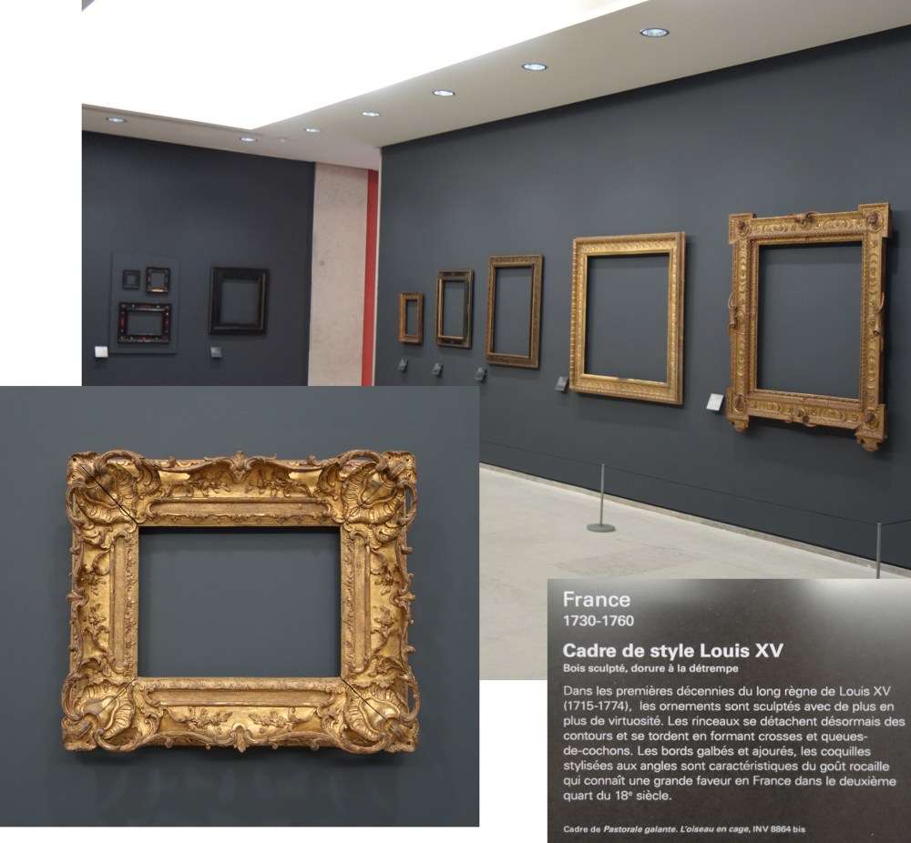 The exhibition Regards sur les Cadres, and the frame collection of the ...