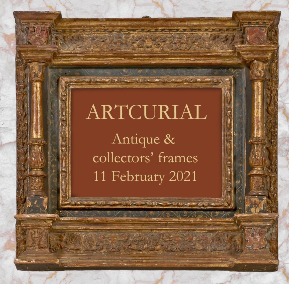 Artcurial: sale of antique frames in Paris, February 2021 | The Frame Blog