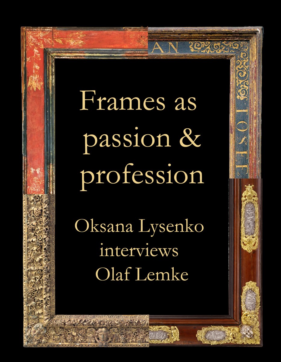 Frames as passion and profession | The Frame Blog